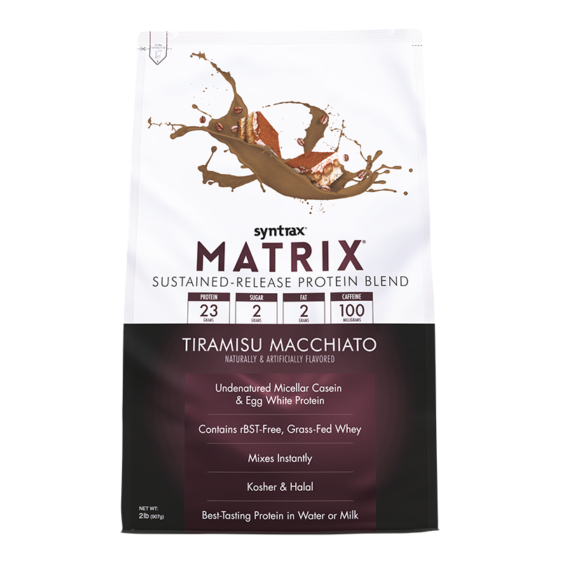 Многокомпонентный протеин Syntrax Matrix 2.0 907 грамм 2 lb — купить по ...