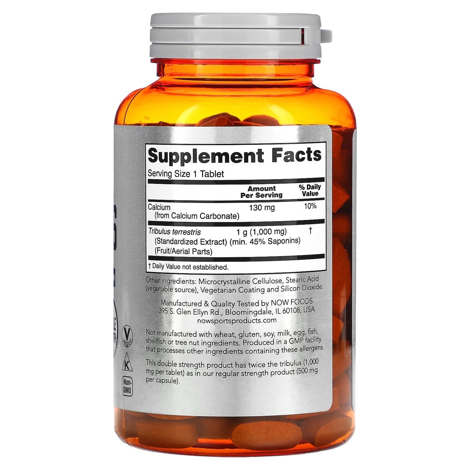 Трибулус террестрис Now Foods Tribulus 1000 мг 180 таблеток — купить по ...